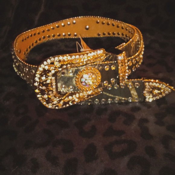 Ariat | Accessories | Beautiful Blinged Out Belts | Poshmark